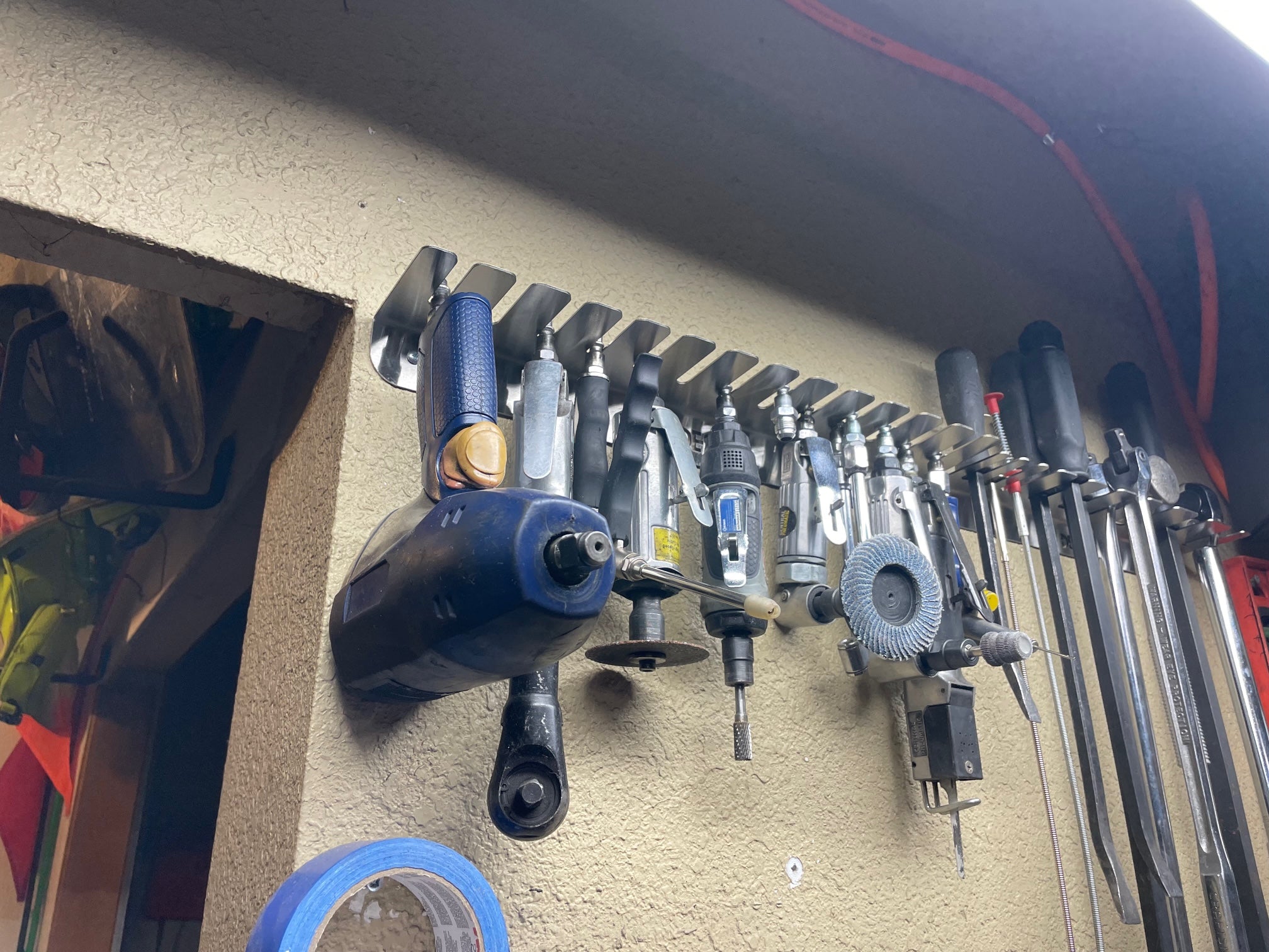Pneumatic Air Tool Storage Garage Imperial Air Tool Storage Rack